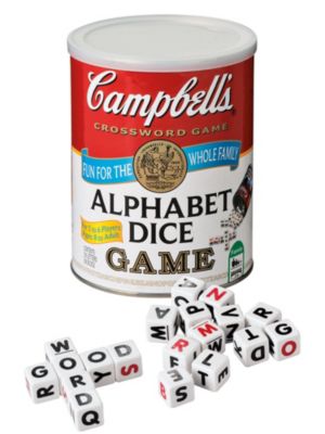 Campbells Alphabet Dice Game Classic Family Fun Game Solutions