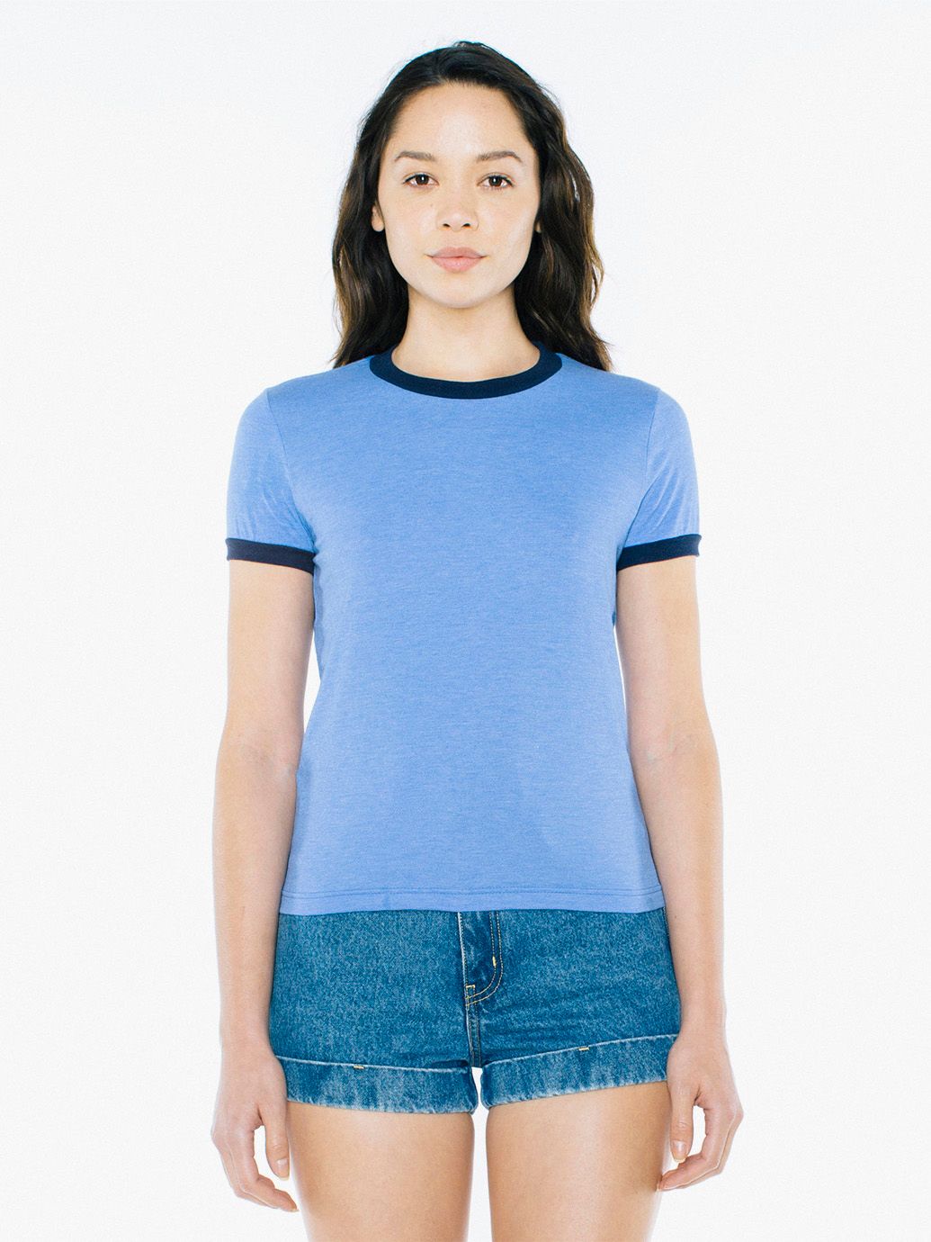 50/50 Classic Ringer T-Shirt | American Apparel