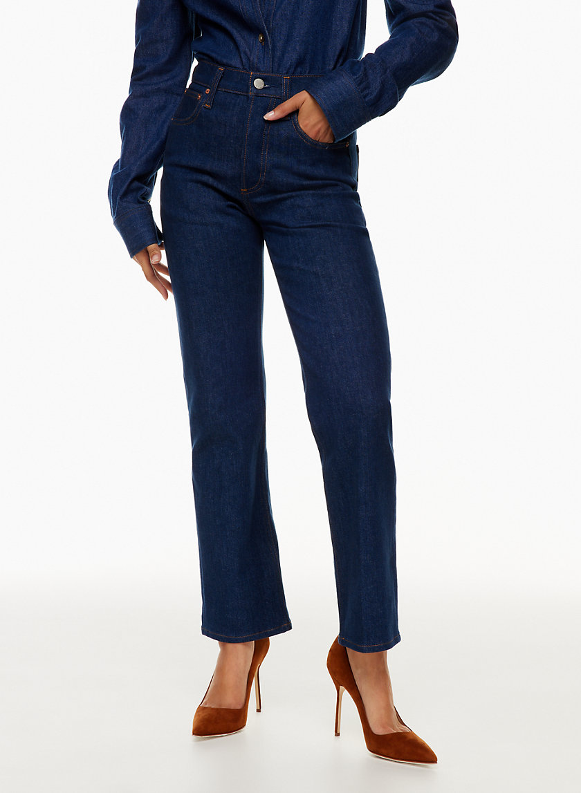 Denim Forum THE ARLO HIGH RISE STRAIGHT | Aritzia US