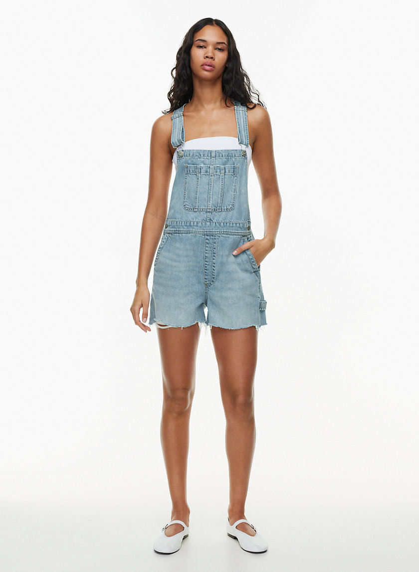Denim Forum THE '90S SILVIE BAGGY SHORTALL | Aritzia US