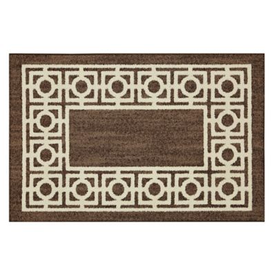 Mohawk Home Signature Davidson 30-Inch x 46-Inch Accent Rug in Brown ...