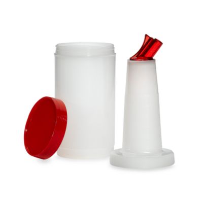 Paderno® 1-Quart Plastic Bar Cocktail Container - Red - Bed Bath & Beyond