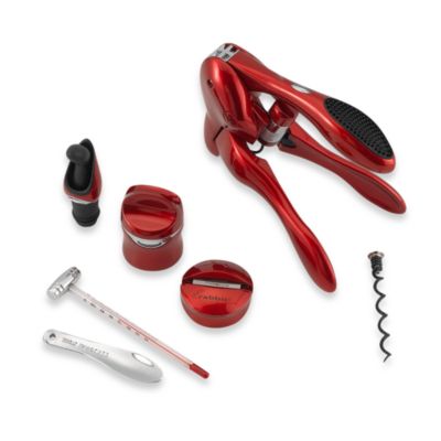 Red Rabbit Wine Tool Kit by Metrokane® (Set of 7) - Bed Bath & Beyond