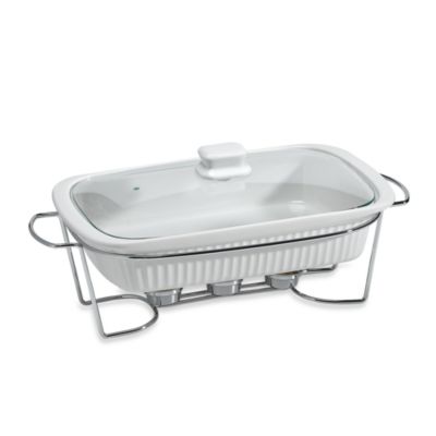 Bake and Serve Rectangular Ceramic Food Warmer - Bed Bath & Beyond
