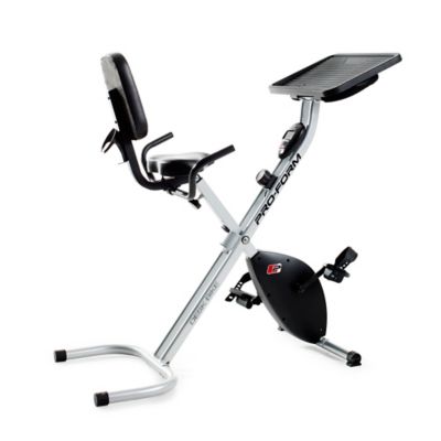 ProForm® Desk X Bike in Black - Bed Bath & Beyond