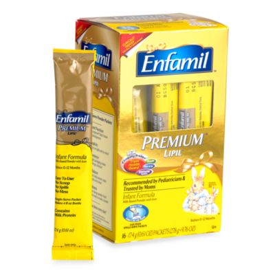 Bottle Feeding > Enfamil™ Premium™ Lipil® Single Serve Formula Packets ...