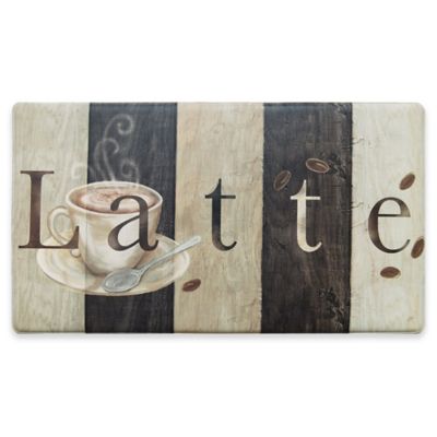 Home Dynamix Cook N Comfort 20-Inch x 35-Inch "Latte" Kitchen Mat in ...