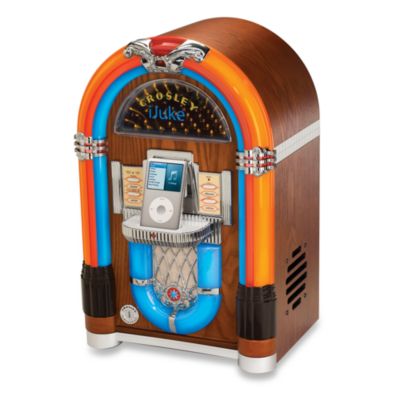 Crosley iJuke® Tabletop Jukebox CR1701A -Paprika - Bed Bath & Beyond
