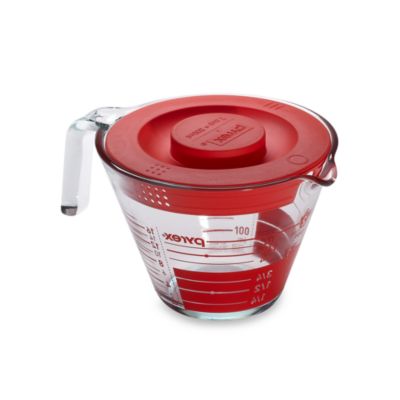 Pyrex® Grip-Rite® 2-Cup Measuring Cup with Lid - Bed Bath & Beyond