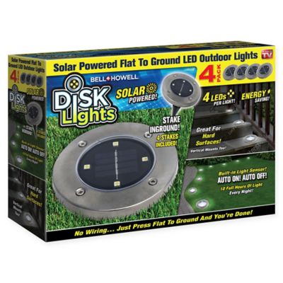 080313019982 UPC - Bell + Howell Disk Light Solar Powered Lights | UPC ...