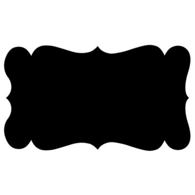 Black Scroll Vinyl Wall Decal Set - Bed Bath & Beyond