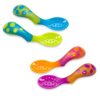 Sassy® Less Mess 2-Pack Toddler Spoons - buybuy BABY
