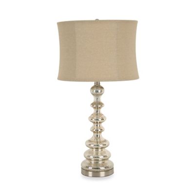 Ashton Mercury Table Lamp with Sparkle Shade - Bed Bath & Beyond