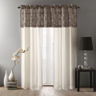 Turner 84-Inch Window Panel Pair - Bed Bath & Beyond
