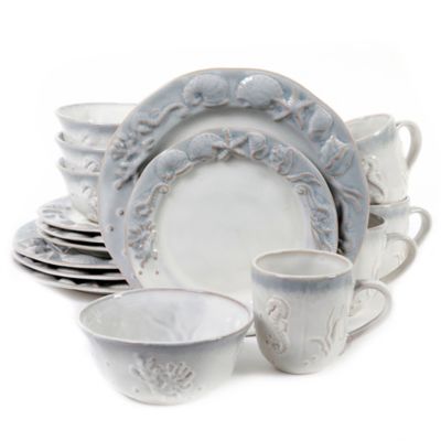 Buy Seashell Dinnerware from Bed Bath & Beyond
