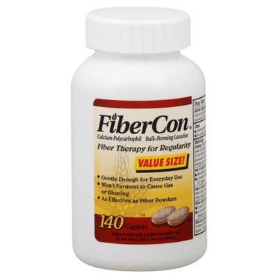 Fibercon Laxative 140-Count Tablets - www.BedBathandBeyond.com