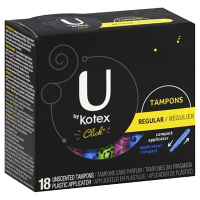 036000159493 UPC - U By Kotex Click Regular Tampons | UPC Lookup