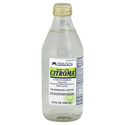 6 Swan Citroma Magnesium Citrate Lemony Sparkling Laxative