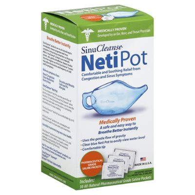 SinuCleanse® Neti Pot Nasal Wash System - Bed Bath & Beyond