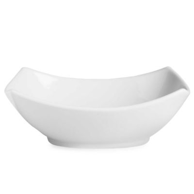 Everyday White® by Fitz and Floyd® Large Rectangular 4-Point Bowl - www ...