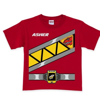 Power Rangers Dino Charge Red Ranger T-Shirt in Red - Bed Bath & Beyond