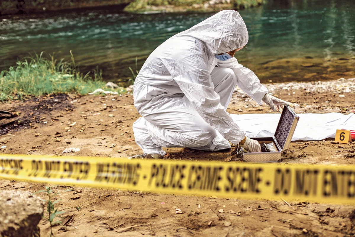 Mining proteins for crime scene clues