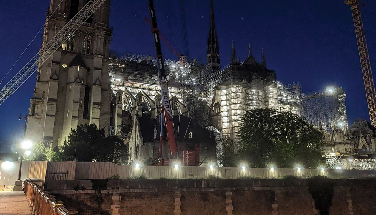 The archaeometallurgy of Notre Dame de Paris