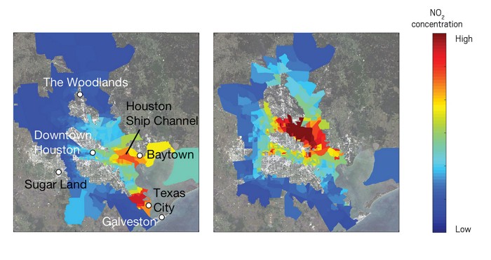 Satellites can now see air pollution inequality within cities