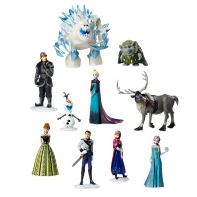 frozen - disney - 10 figuras - deluxe - origina - Comprar Otras Figuras ...