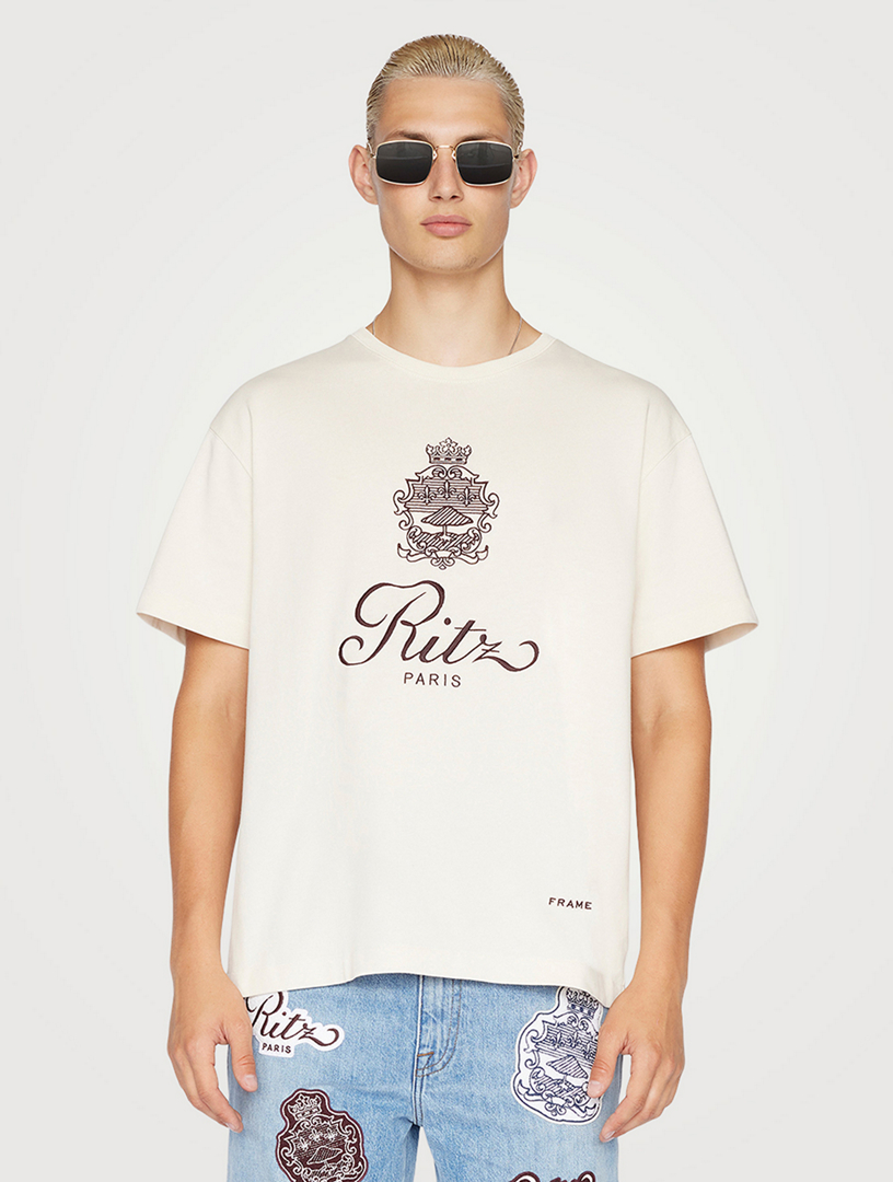FRAME Frame x Ritz Paris Cotton T-Shirt | Holt Renfrew Canada
