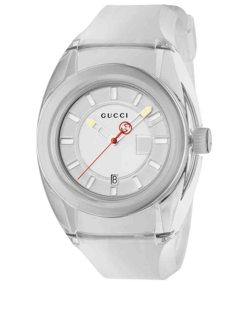 GUCCI Sync Watch With Rubber Strap | Holt Renfrew Canada
