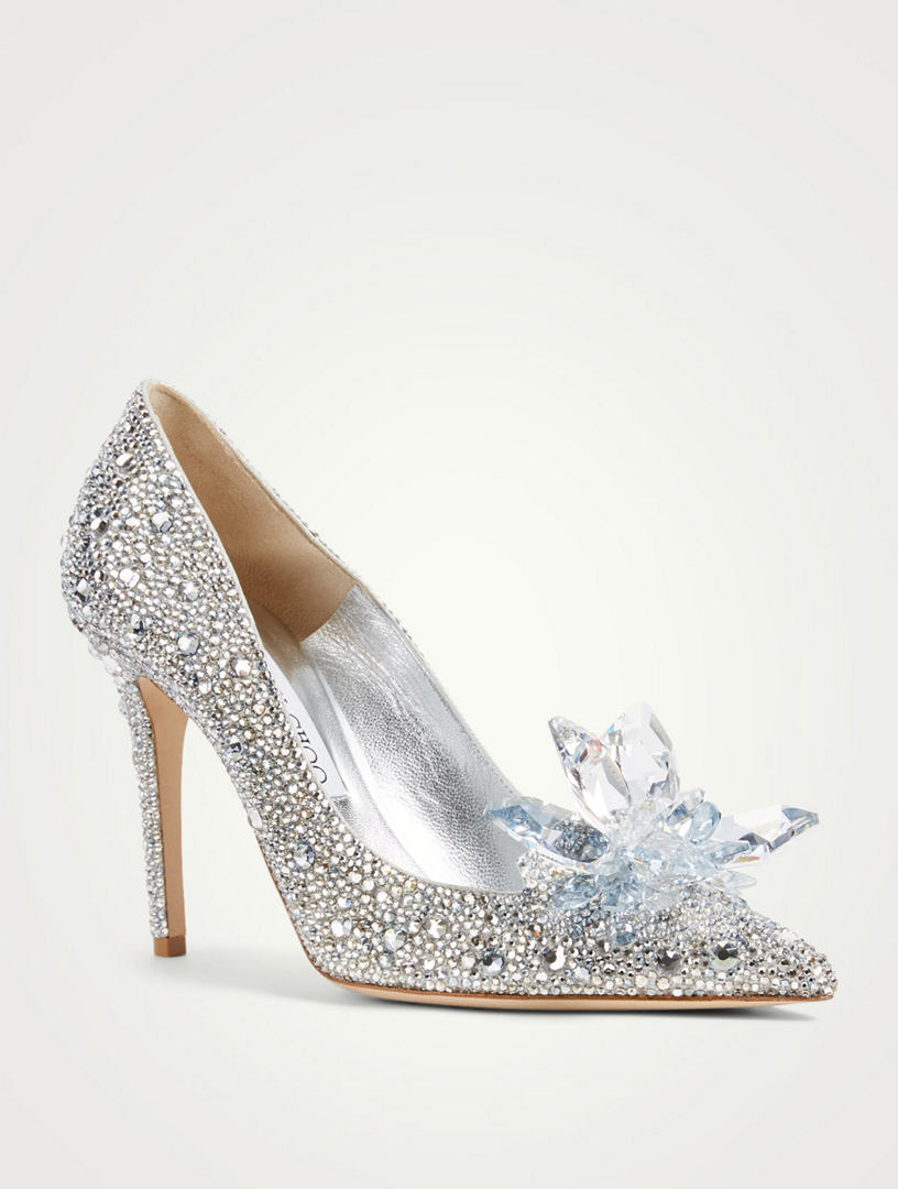 JIMMY CHOO Cinderella Edit Avril Crystal Pumps | Holt Renfrew Canada