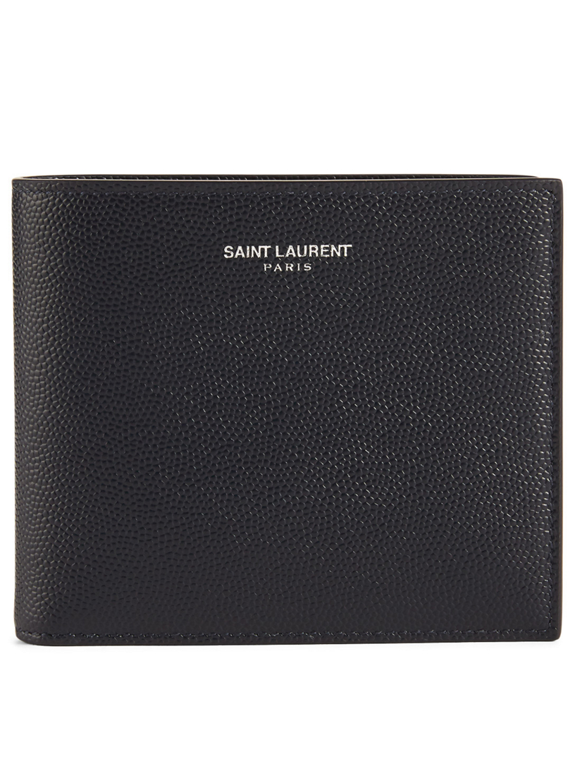 SAINT LAURENT Leather Bifold Wallet | Holt Renfrew Canada