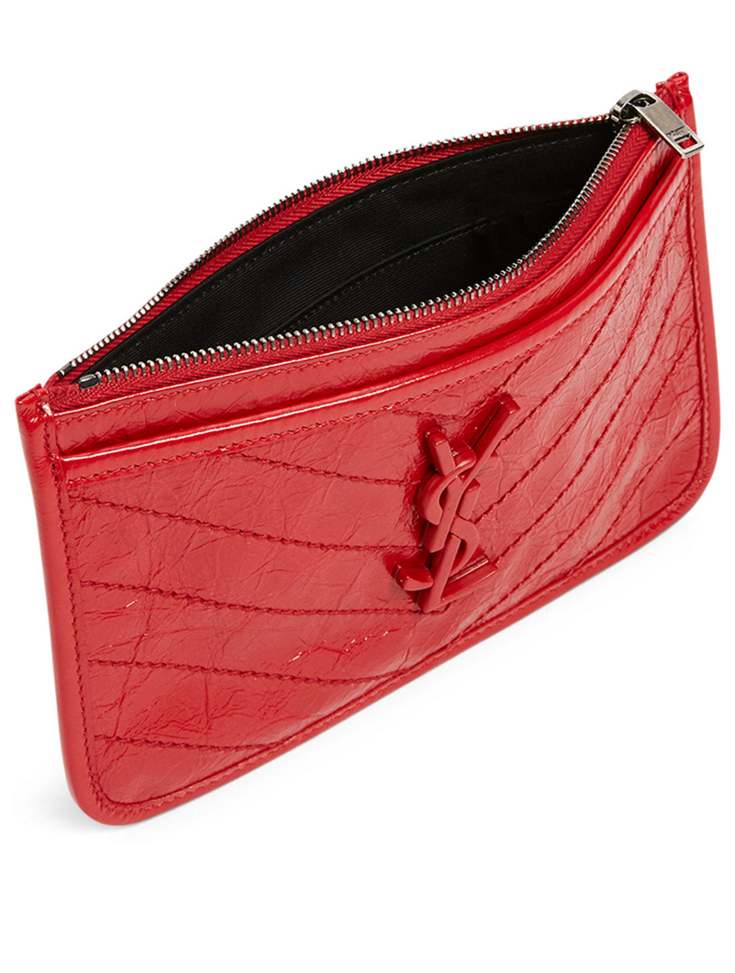 SAINT LAURENT Niki YSL Monogram Leather Pouch Holt Renfrew Canada