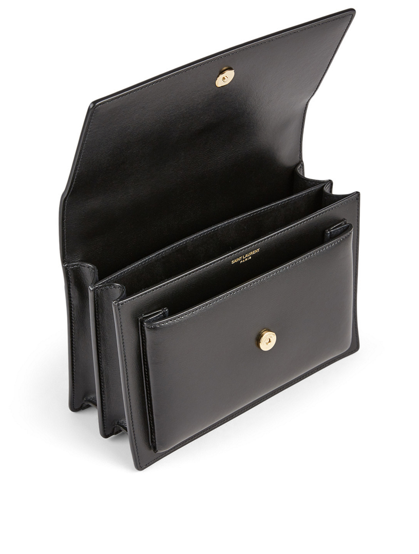 SAINT LAURENT Medium Sunset YSL Monogram Leather Bag | Holt Renfrew Canada