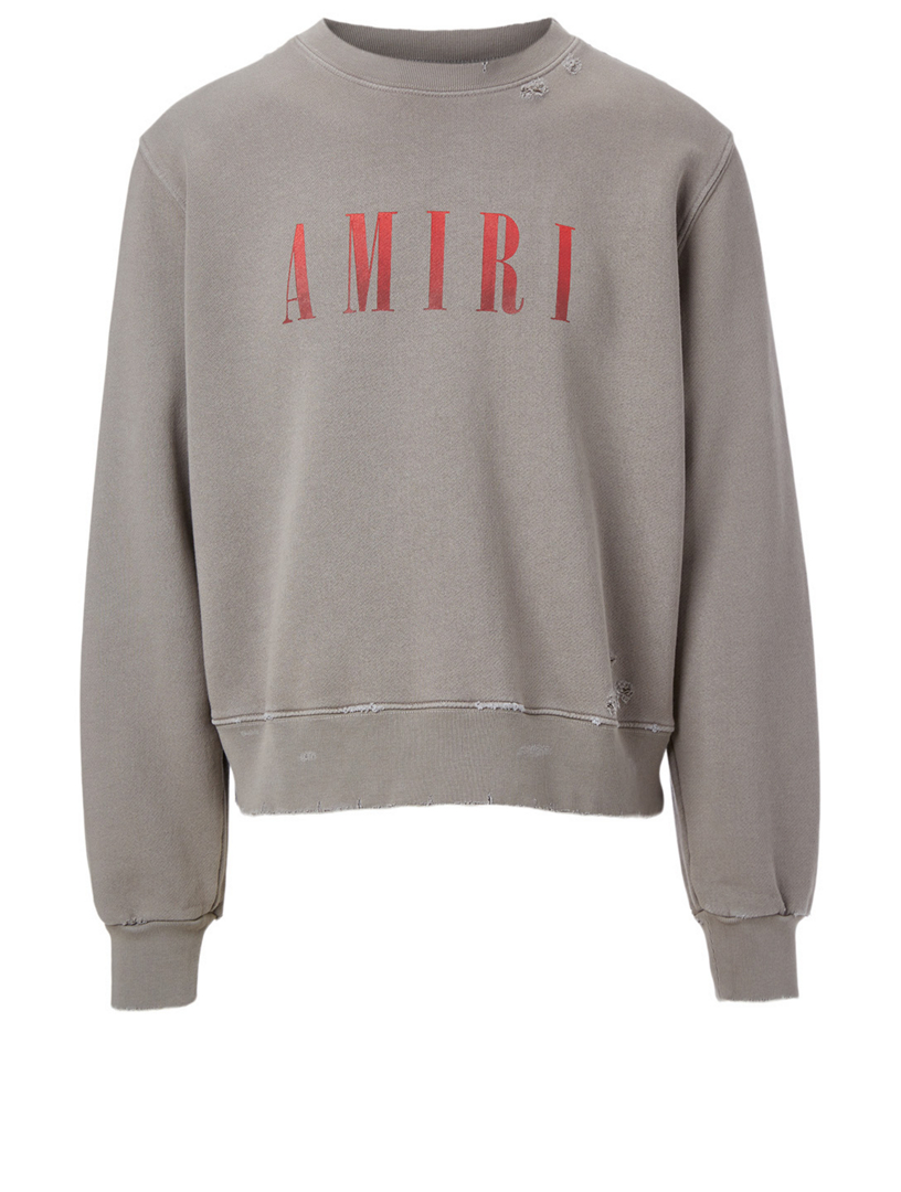 AMIRI Cotton Logo Sweatshirt | Holt Renfrew Canada