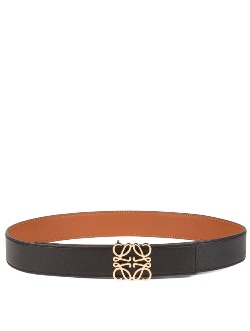LOEWE Reversible Leather Anagram Belt | Holt Renfrew Canada