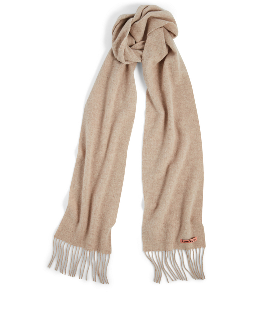 ACNE STUDIOS Narrow Wool Scarf | Holt Renfrew Canada