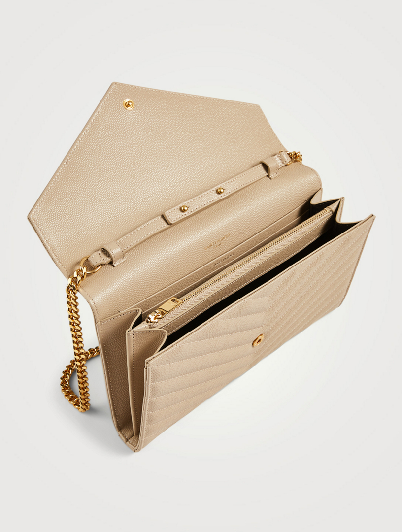 Ysl Monogram Chain Wallet Vs Envelope Chain Wallets Men | semashow.com