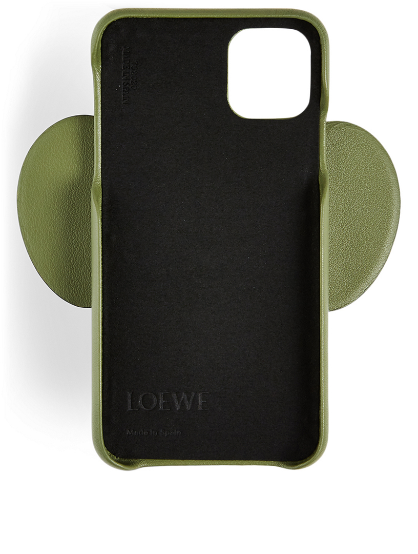 LOEWE Elephant Leather Phone 11 Case | Holt Renfrew Canada