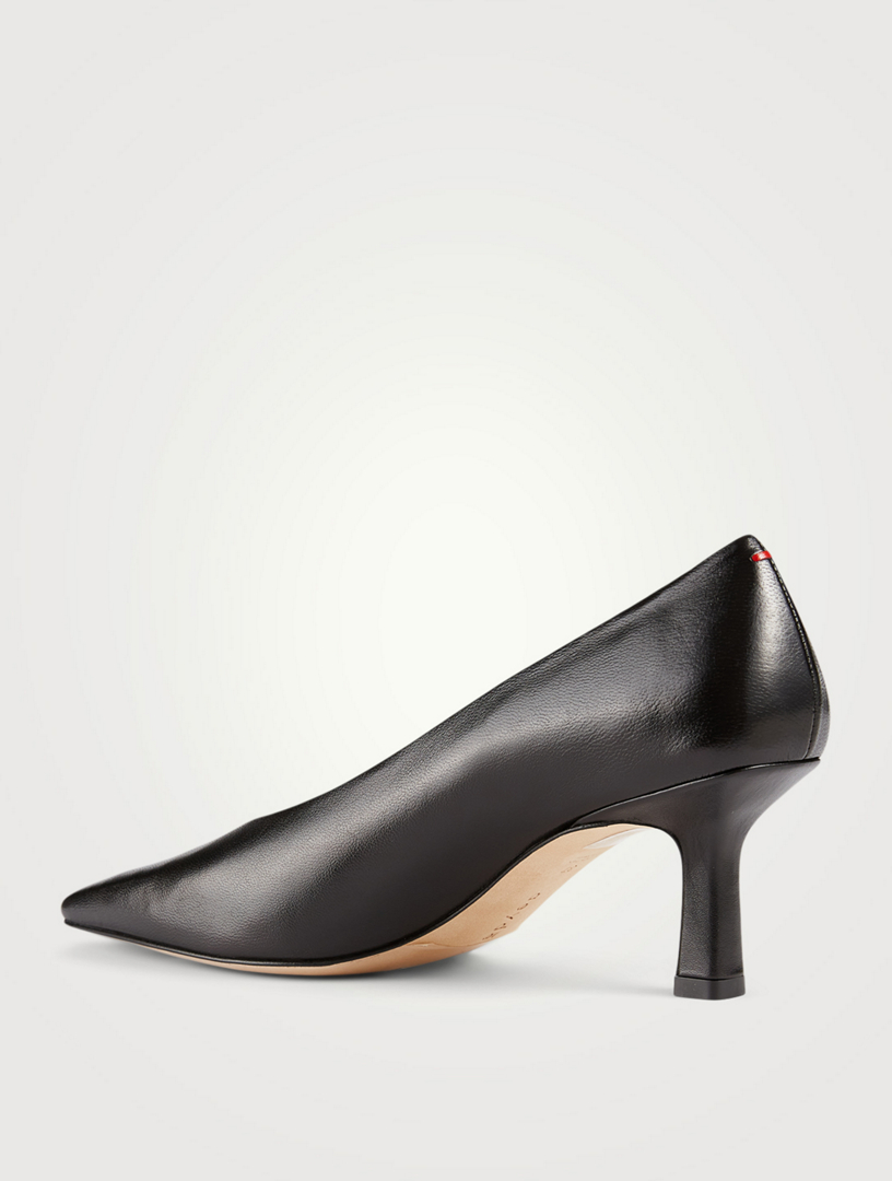 AEYDE Penelope Leather Pumps | Holt Renfrew Canada