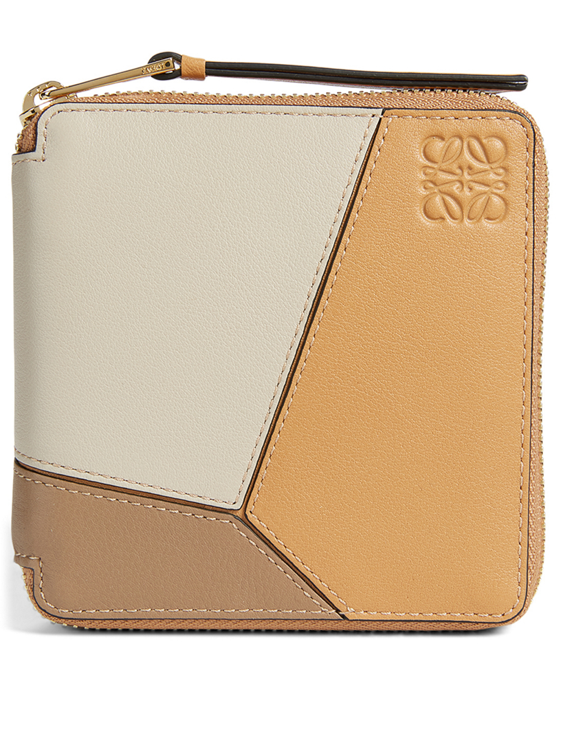 LOEWE Puzzle Leather Square Zip Wallet | Holt Renfrew Canada