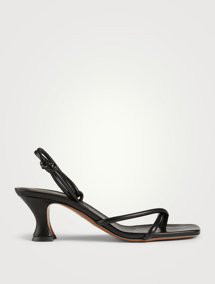 NEOUS Borealis Leather Slingback Heeled Sandals | Holt Renfrew Canada