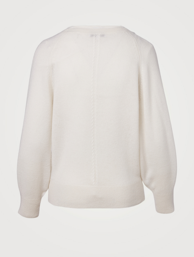WHITE + WARREN Cashmere Cable-Knit Sweater | Holt Renfrew Canada