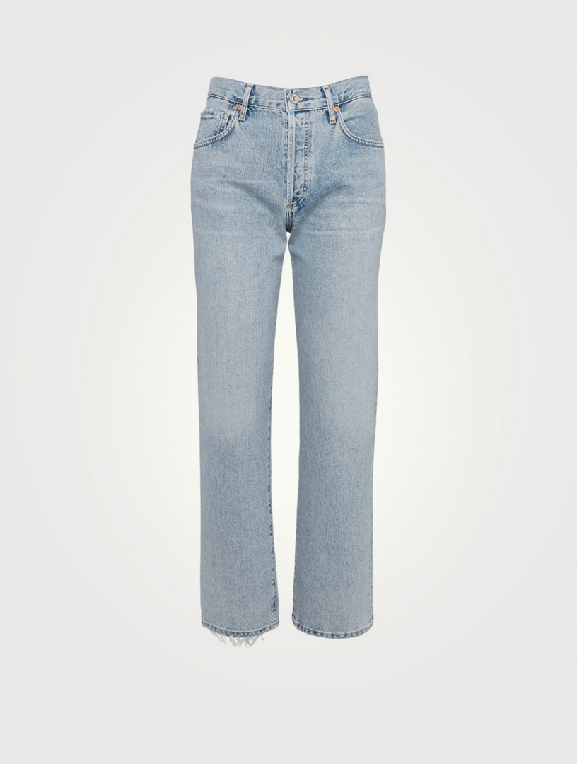 CITIZENS OF HUMANITY Emery Straight High-Waisted Jeans | Holt Renfrew ...