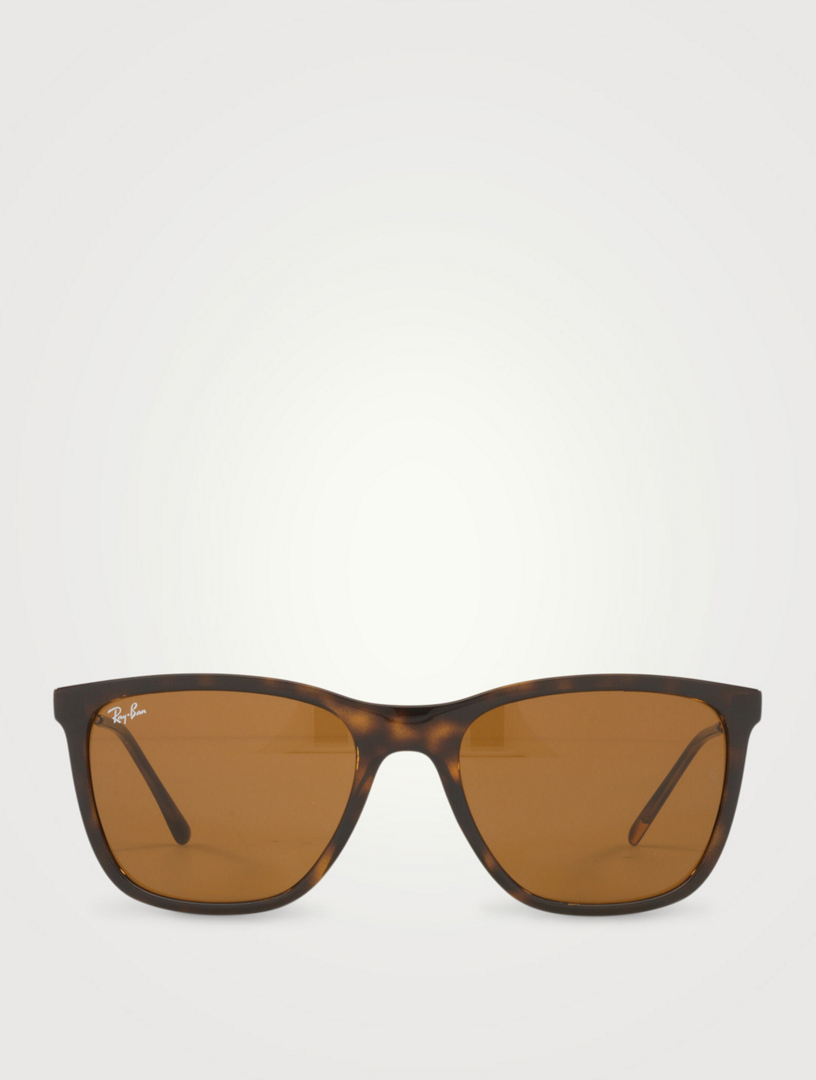 RAY-BAN RB4344 Rectangular Sunglasses | Holt Renfrew Canada