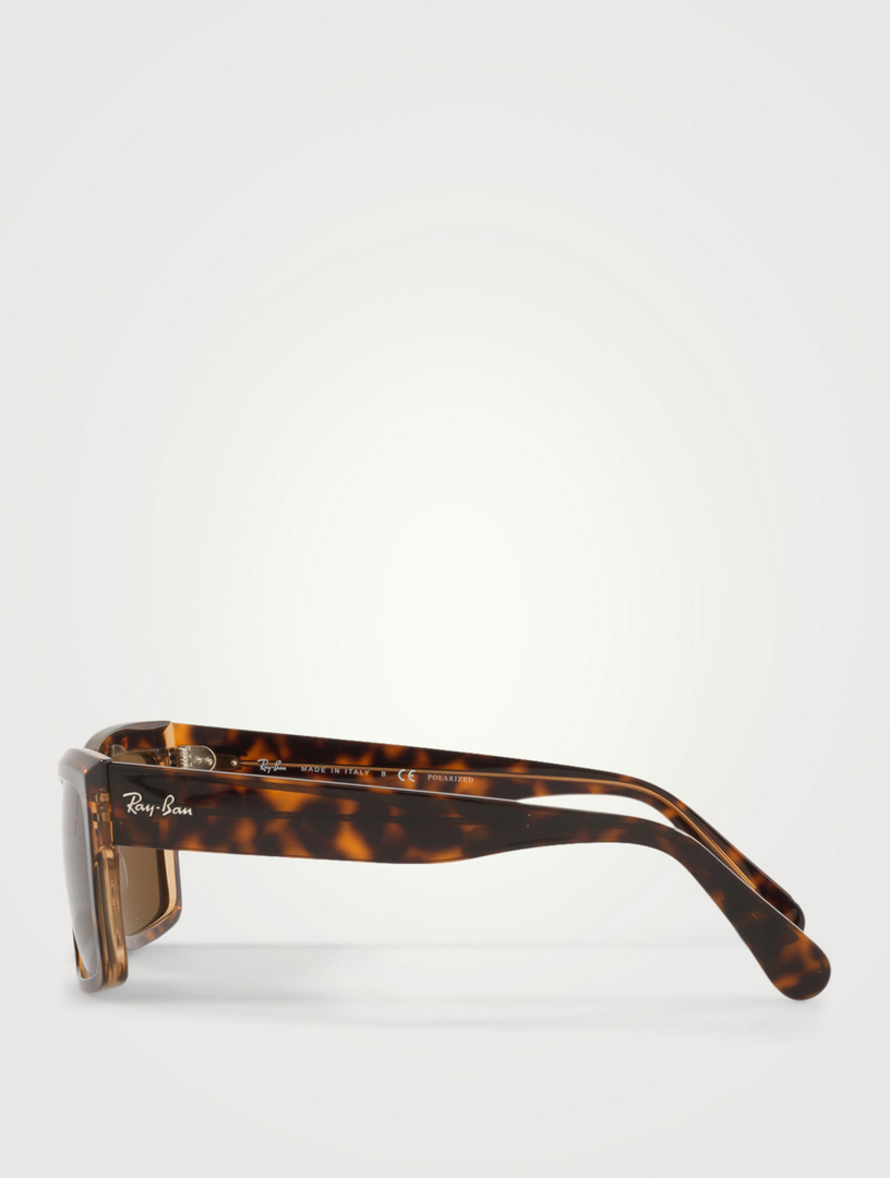 RAY-BAN RB2191 Inverness Rectangular Sunglasses | Holt Renfrew Canada
