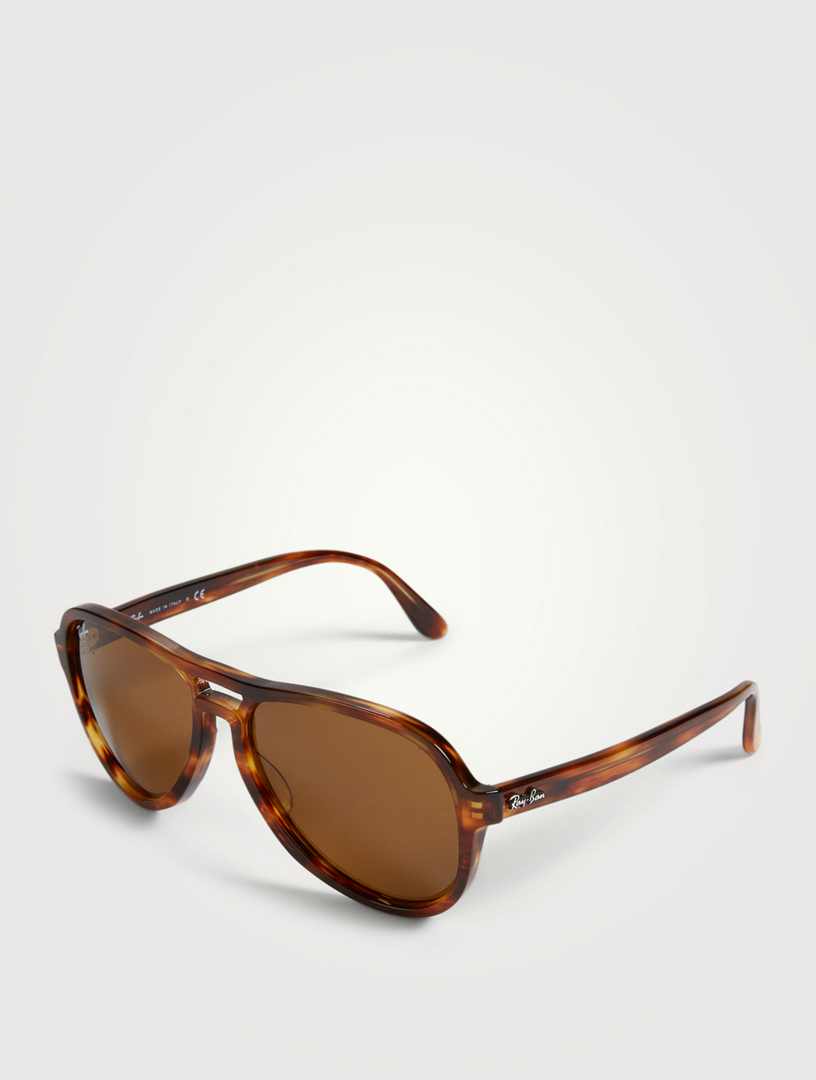 RAY-BAN RB4355 Vagabond Aviator Sunglasses | Holt Renfrew Canada
