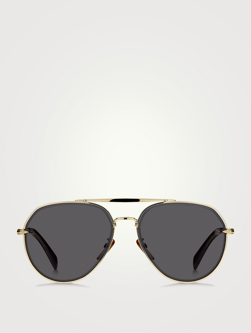 DAVID BECKHAM Aviator Sunglasses | Holt Renfrew Canada