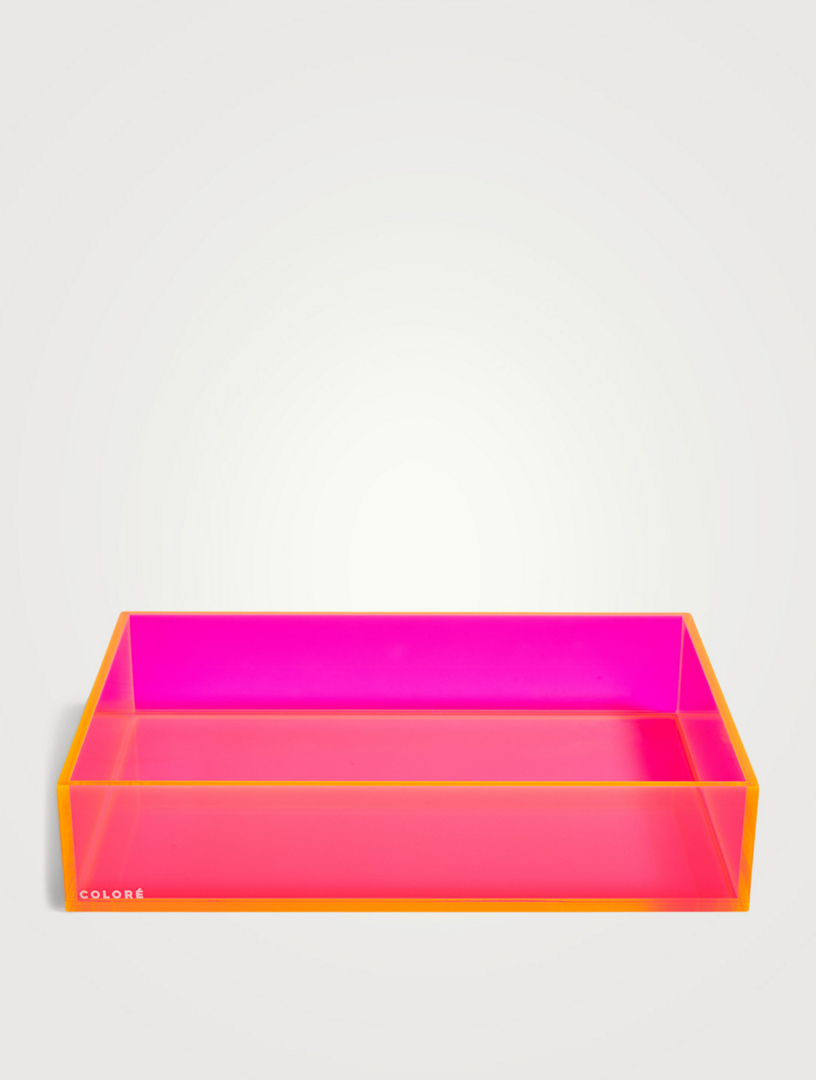 COLORÉ Large Neon Acrylic Tray | Holt Renfrew Canada